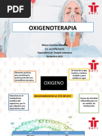 Tipos de Oxigenoterapia de Bajo y Alto Flujo Convencional | PDF ...
