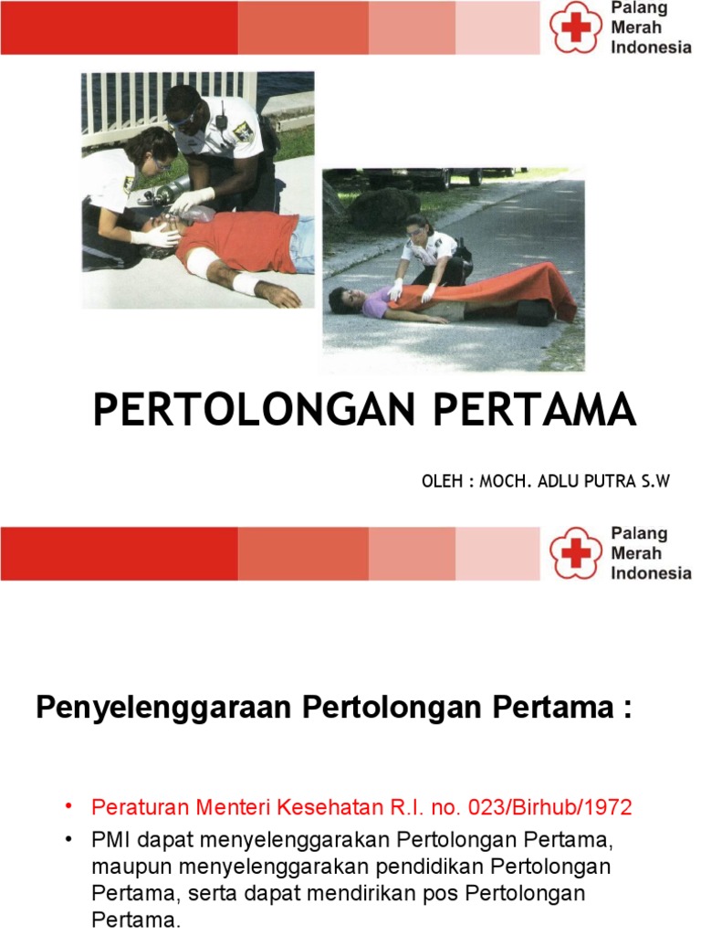PEDOMAN PERTOLONGAN PERTAMA | PDF