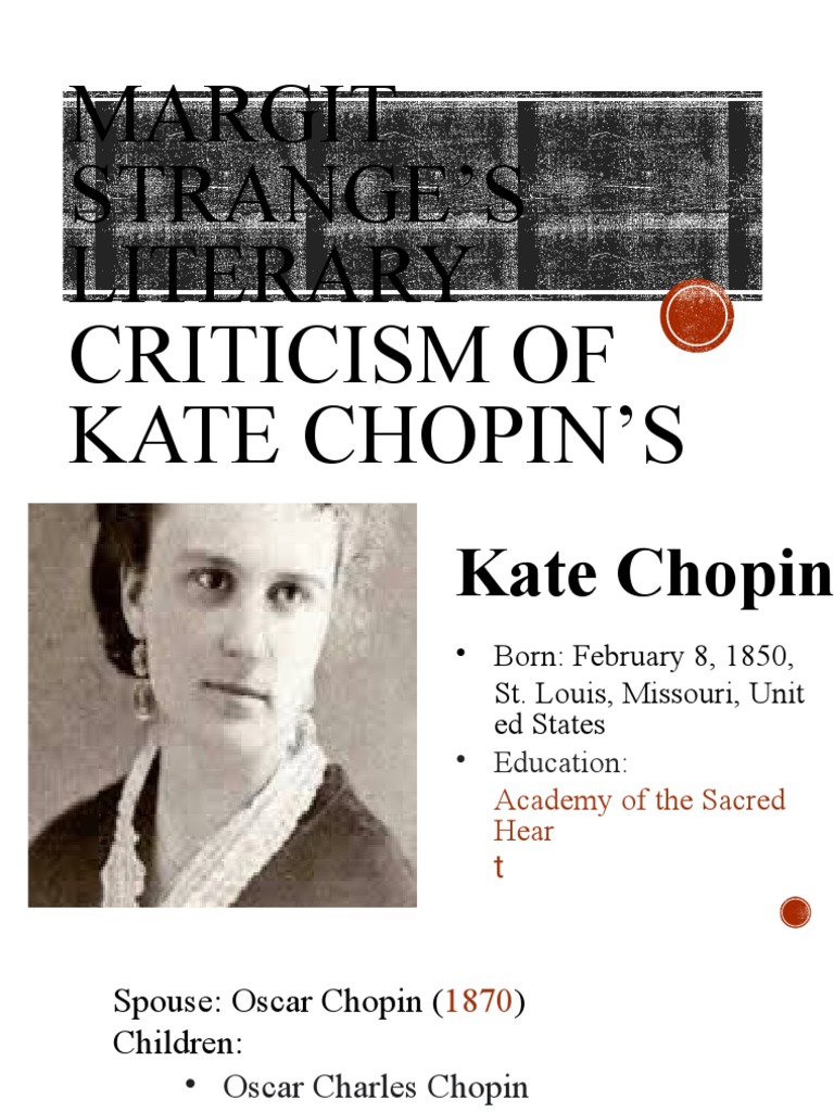 Kate Chopin Children