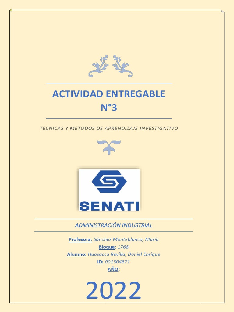 SPSU-Actividad Entregable - 3 | PDF