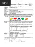 Body Shapes and Actions Lesson Plan | PDF
