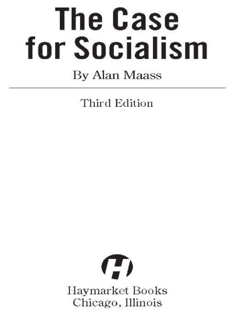 Alan Maass The Case For Socialism | PDF | Bank Of America Home Loans ...