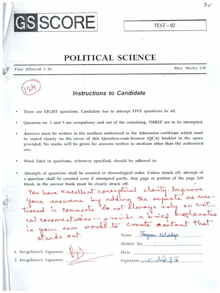 TOPPERS COPY PSIR.pdf | PDF