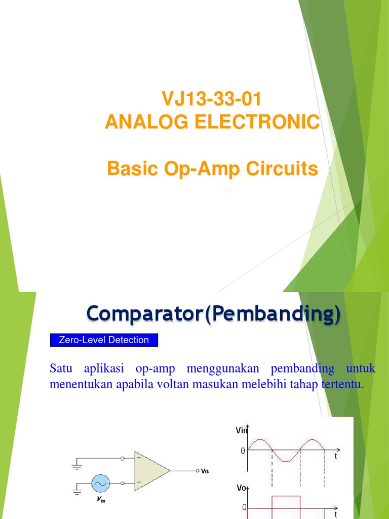 Chapter - 9 - Op-Amp Basic Circuit | PDF