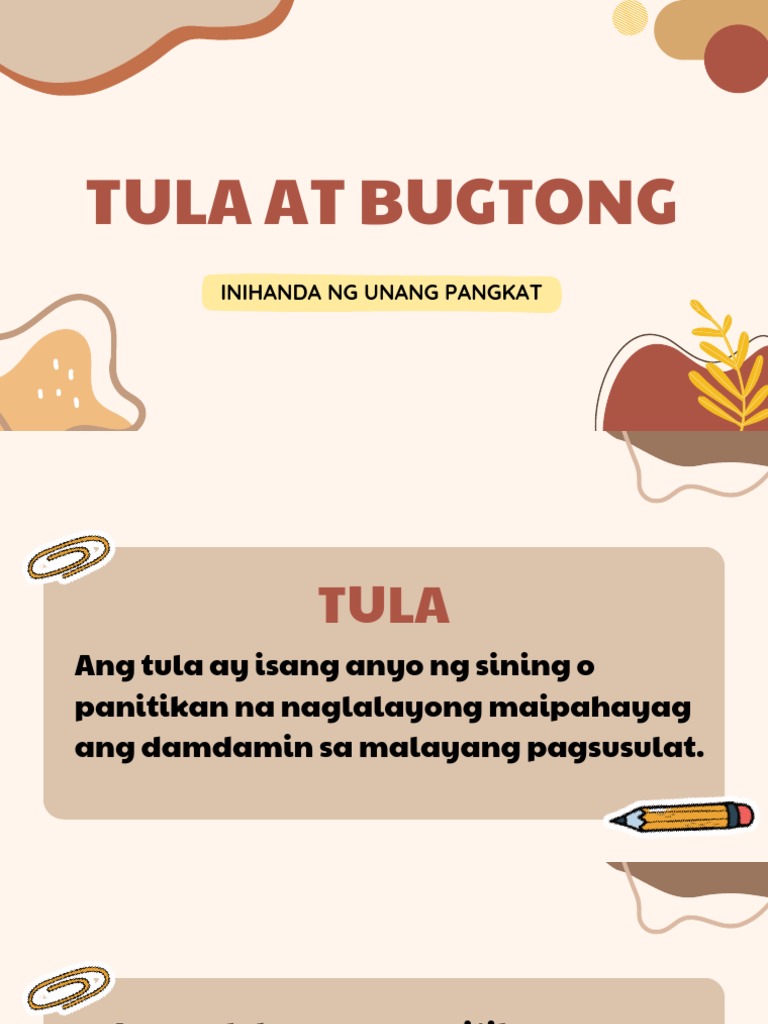 TULA AT BUGTONG not final.pdf | PDF