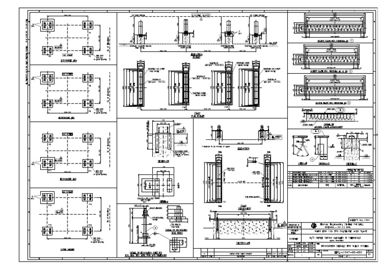 EIPL-J1047-00-002 - Sh. 1 of 1, Rev. 01 - Foundation Details For 125TPD ...