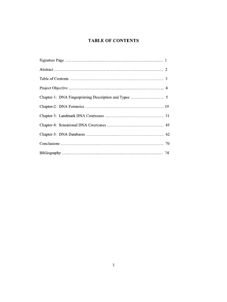 DNA Fingerprinting | PDF