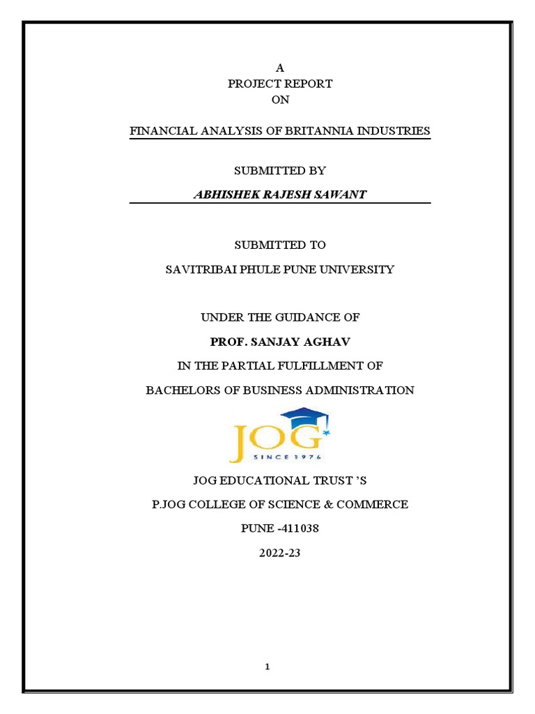 Abhishek Rajesh Sawant Black Book Project 2023 | PDF