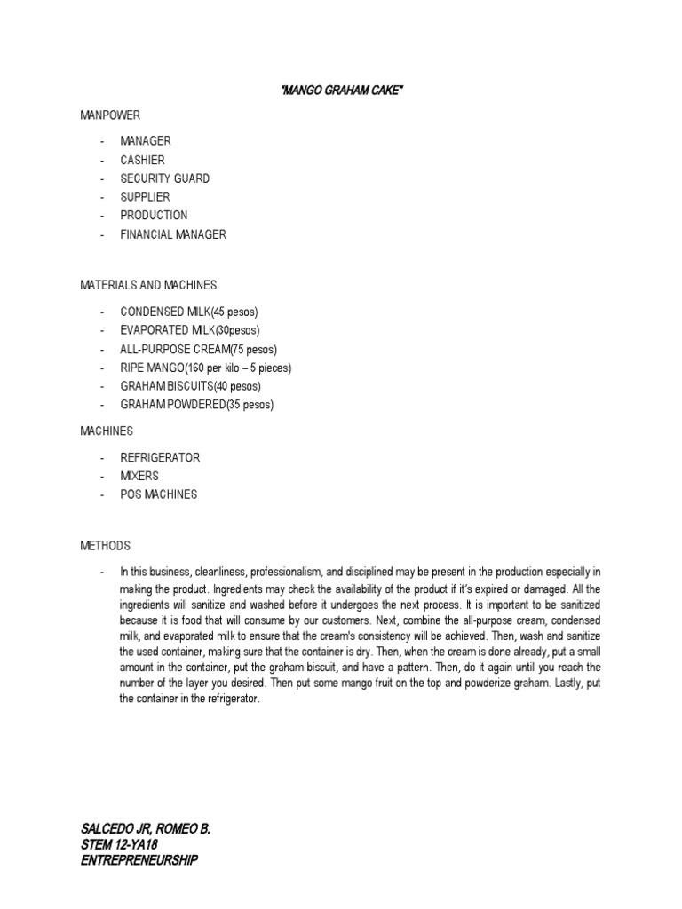 4M's of Business | PDF