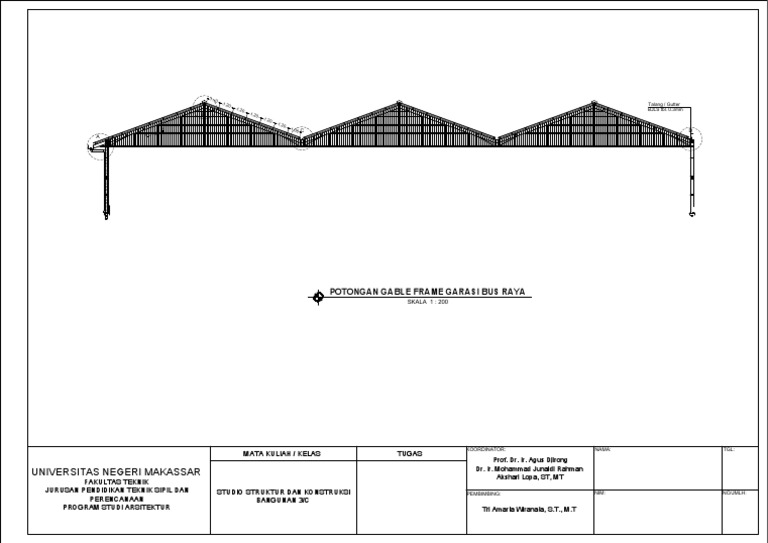 Detail Rangka Atap PDF | PDF