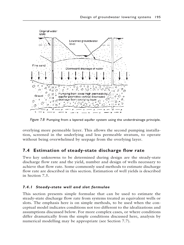Groundwater-Lowering-In-Construction-A-Practical-Guide 88 PDF | PDF