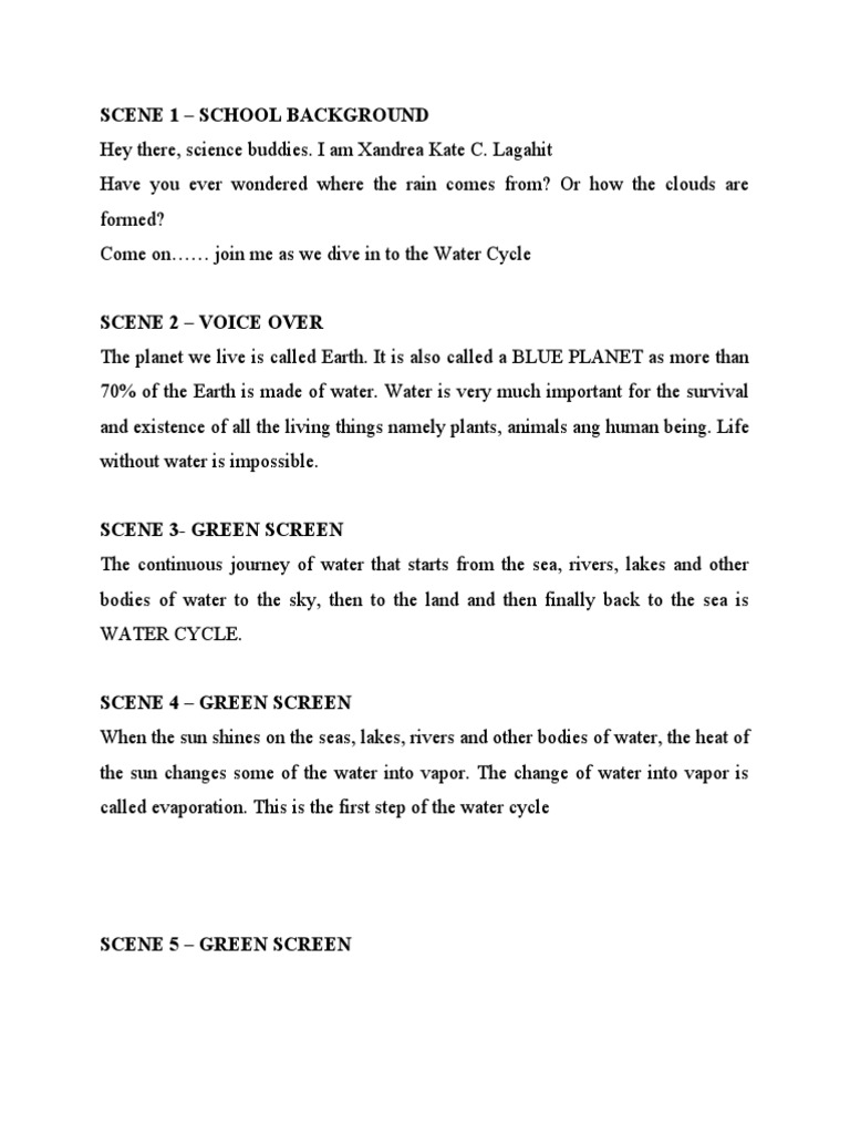 Understanding the Water Cycle | PDF | Art