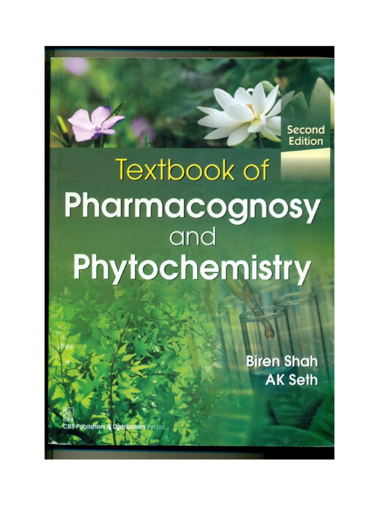 Textbook of Pharmacognosy and Phytochemistry PDF | PDF