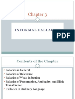 Understanding Informal Fallacies | PDF | Fallacy | Argument