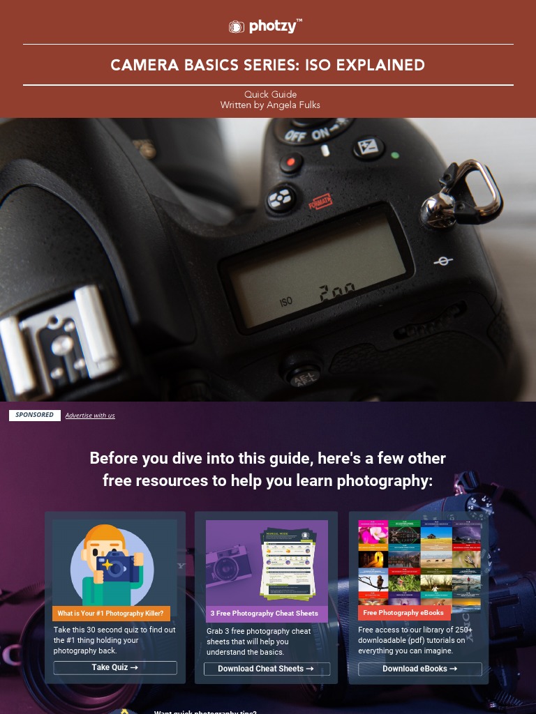 Camera+Basics ISO PDF | PDF