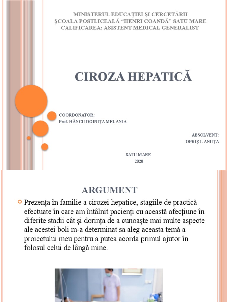 Ciroza Hepatica | PDF
