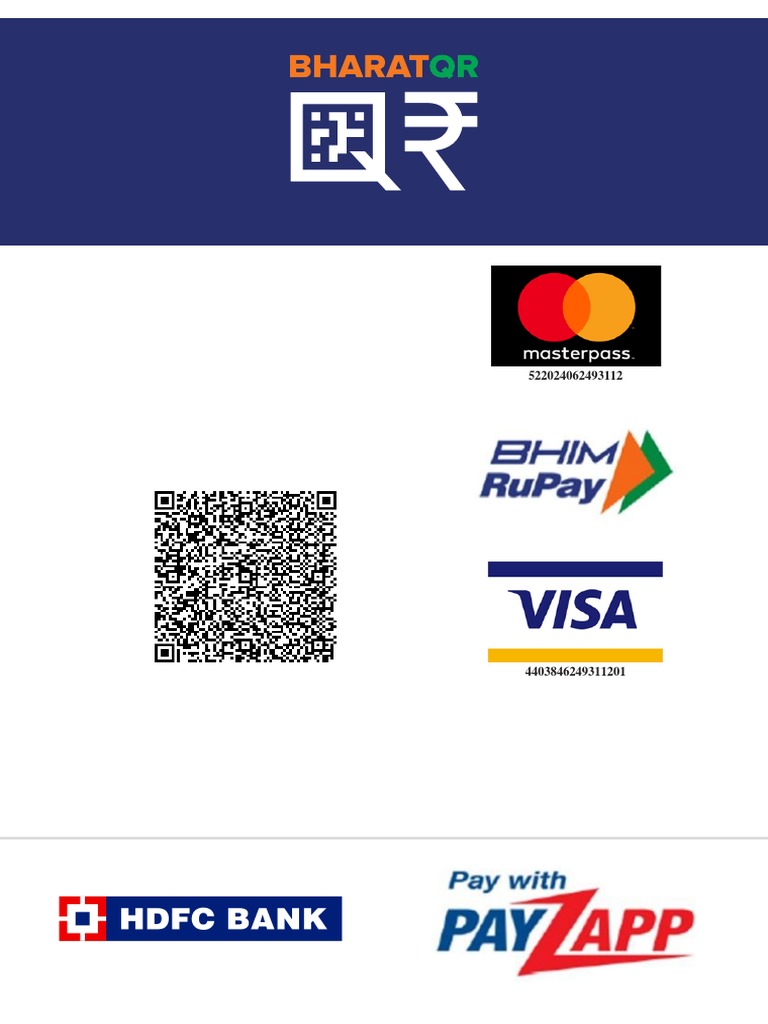 DSB HDFC QR Code PDF