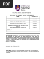 Acc117 Group Assignment | PDF | Debits And Credits | Financial Services