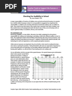 LMH 10 Sound Test | PDF | Deafness | Communication