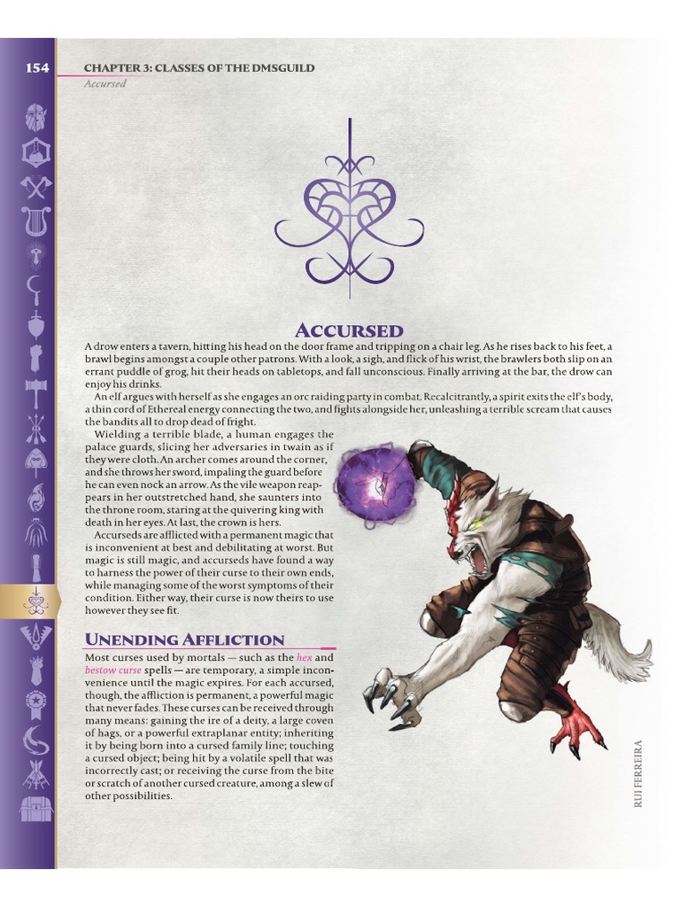Accursed Class and Armement Subclass PDF | PDF