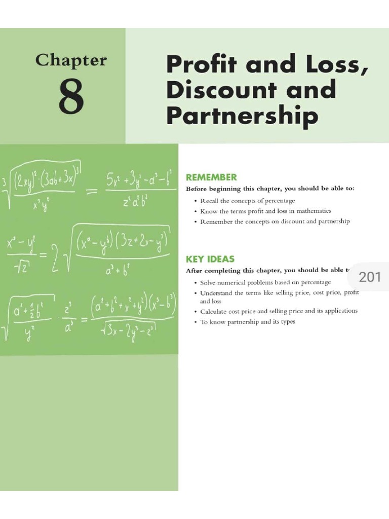 Jee Mathematics - Comparing Quantities PDF | PDF