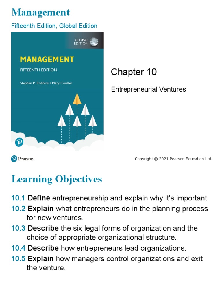 Robbins mgmt15 PPT 10 | PDF