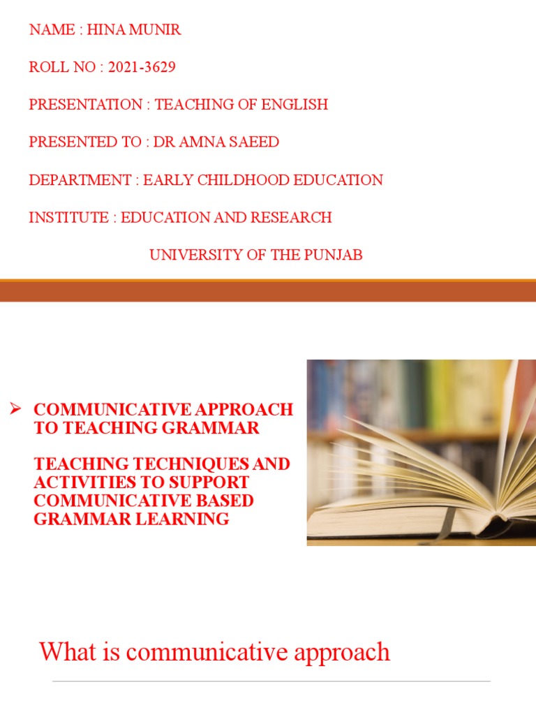 English Language DR Amna Saeed (Autosaved) | PDF | Learning | Fluency