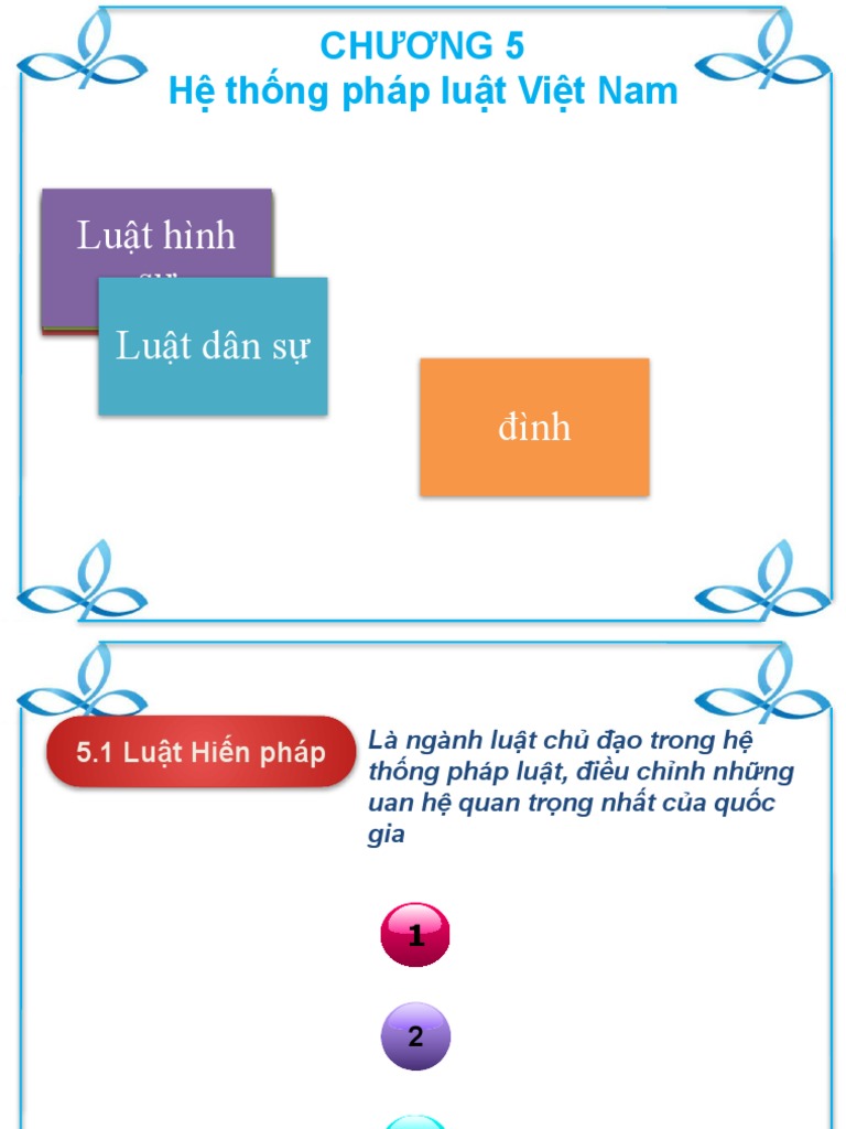 Phap Luat Dai Cuong - Chuong 5 He Thong Phap Luat Viet Nam | PDF