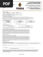 PSiRA Security Business Front End Manual | PDF | Invoice | Credit Card