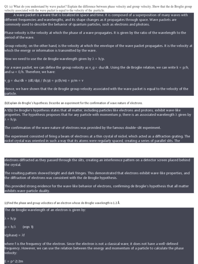 Physics Assignment PDF | PDF