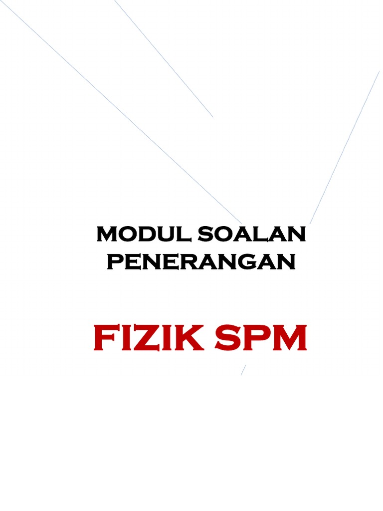 Nota Penerangan Kertas 2 Fizik PDF | PDF