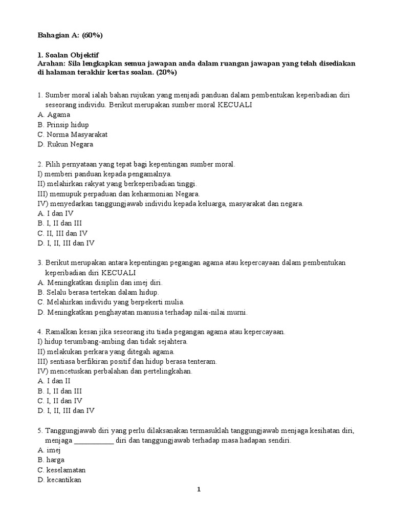 P.Moral Ting 2 | PDF