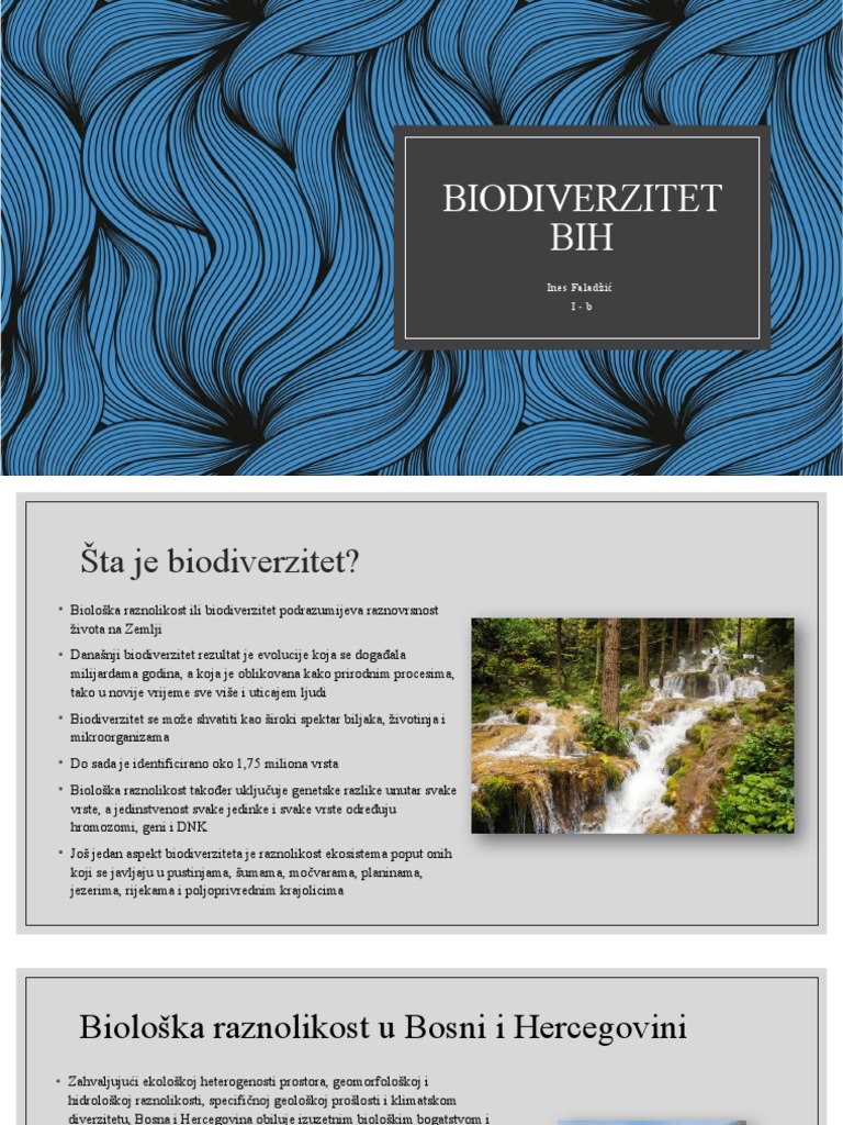 Biodiverzitet BiH | PDF