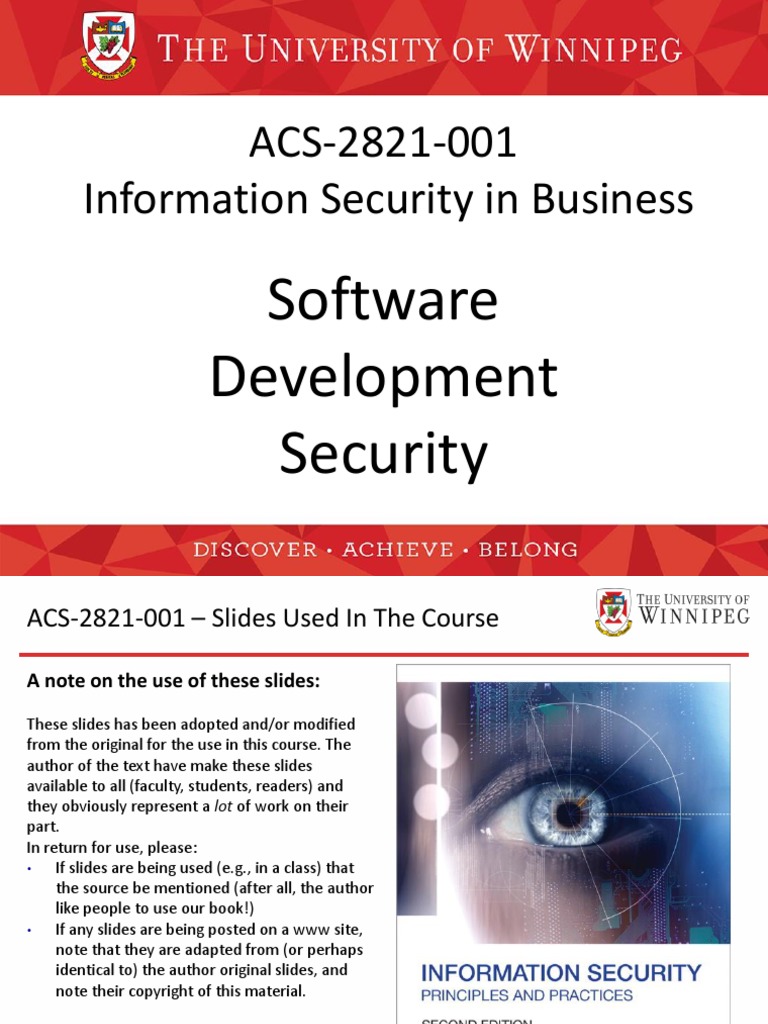 ACS-2821-001 Lecture Note 13 PDF | PDF
