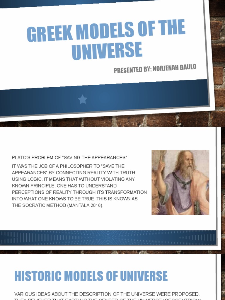 Greek Models of The Universe | Download Free PDF | Heliocentrism | Universe
