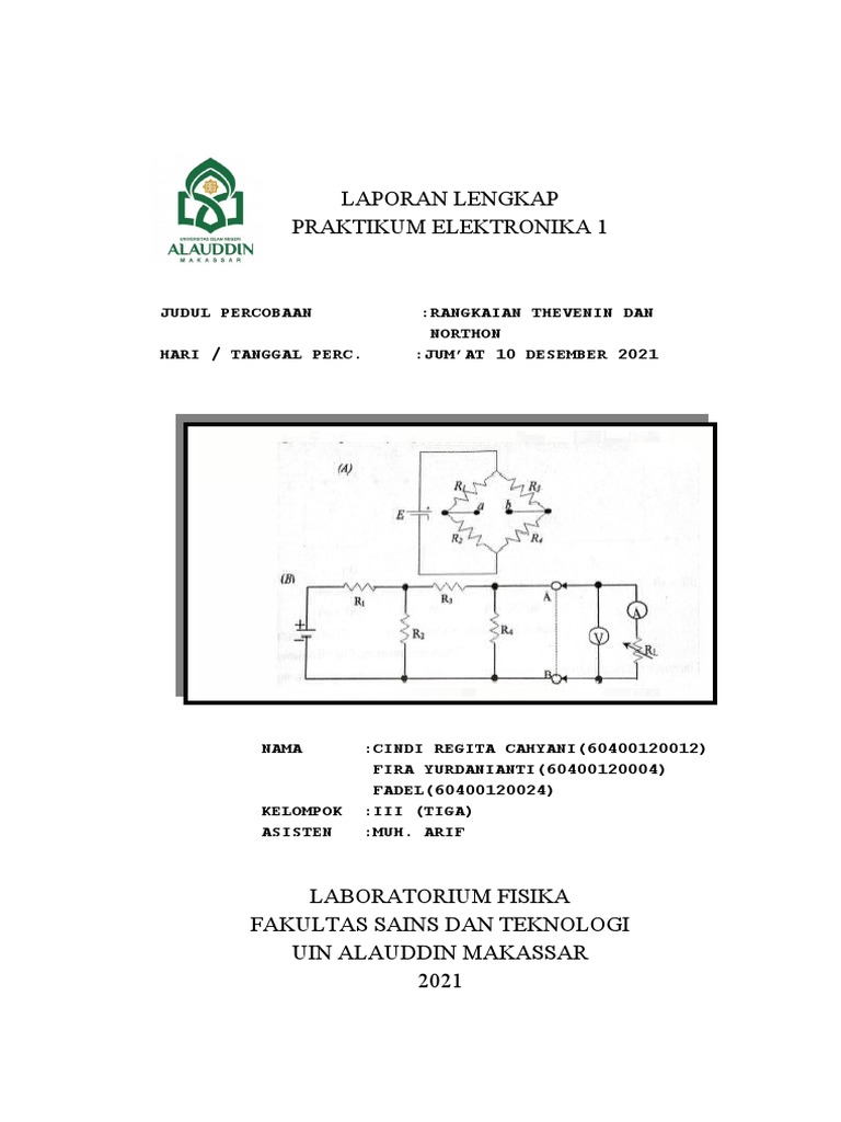 Rangkaian Setara Thevenin dan Norton | PDF