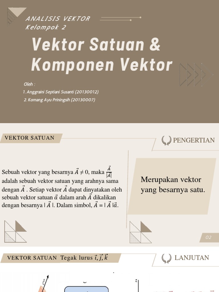 Analisis Vektor | PDF