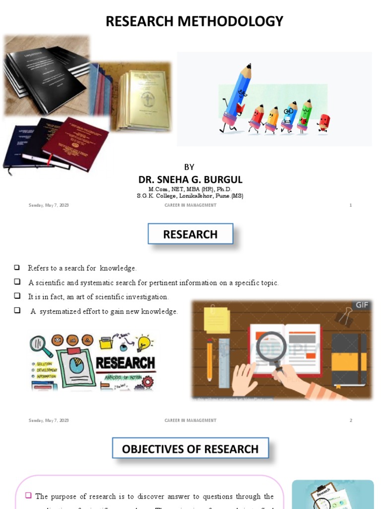 Research Methodology: A Guide to Systematic Scientific Inquiry | PDF