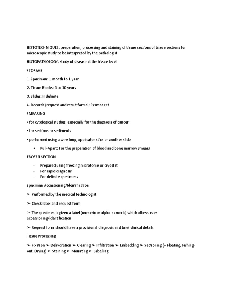 Histotechniques Download Free Pdf Fixation Histology Staining