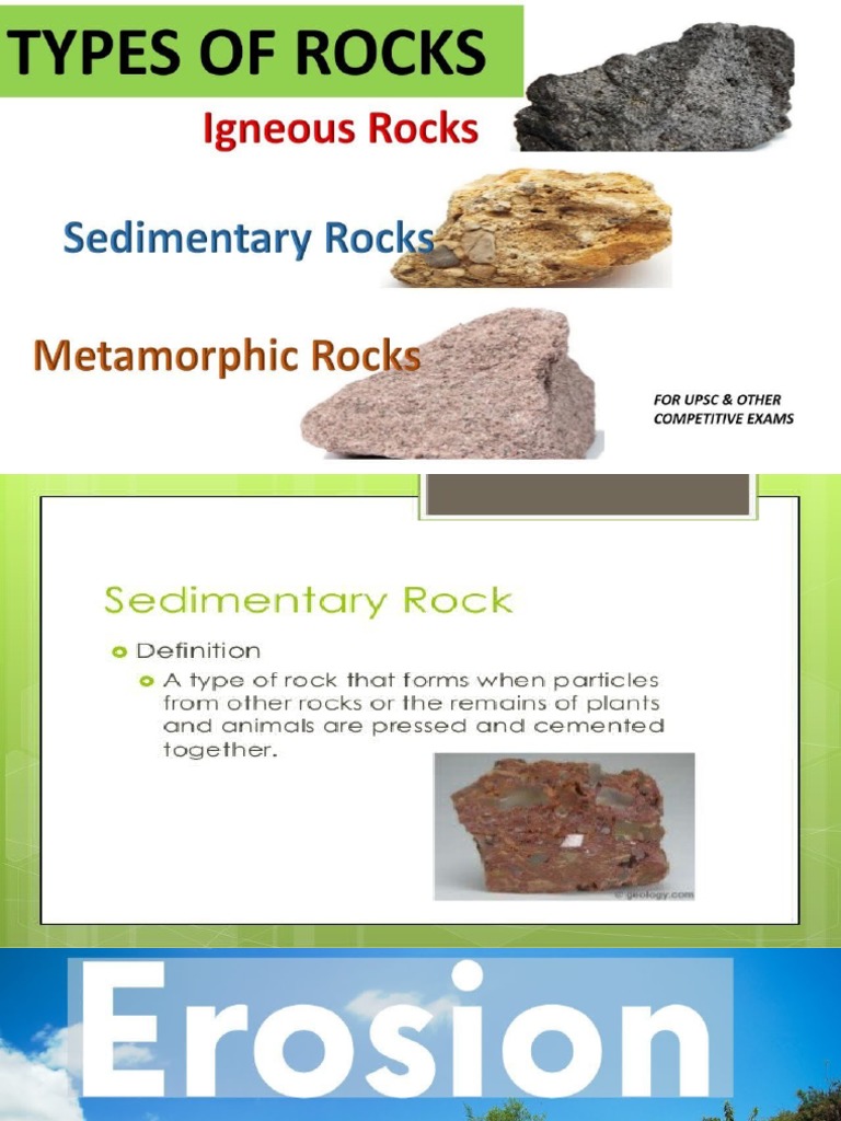 Types of Rocks | PDF