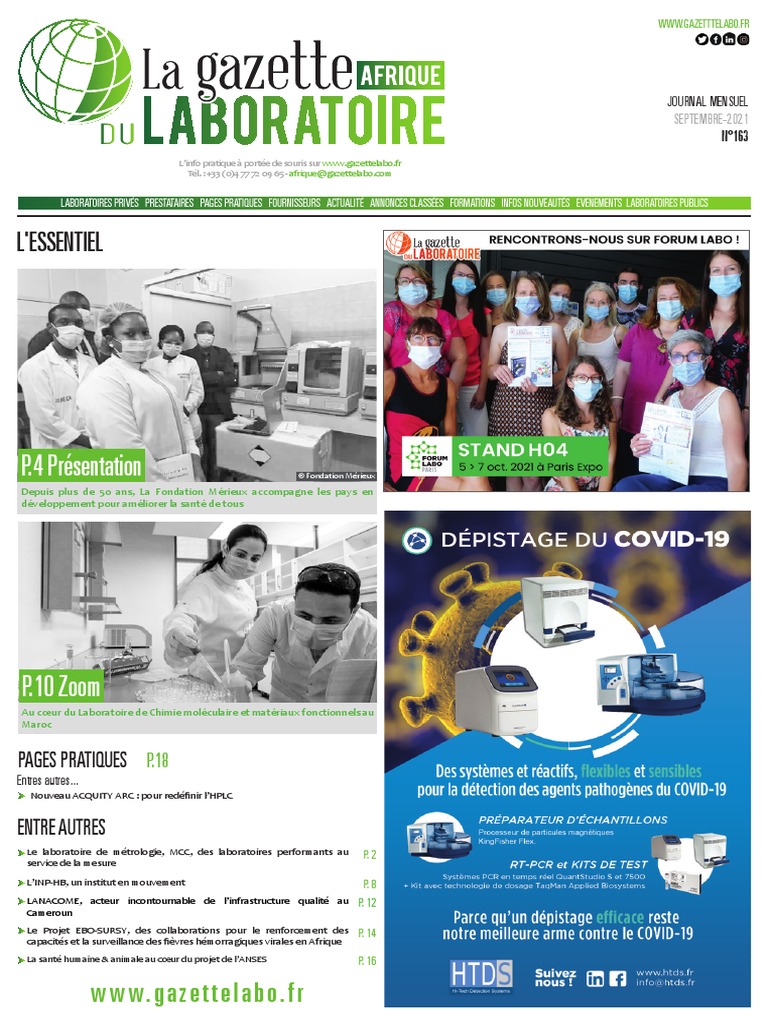 Gazette AFRIQUE SEPT21 163 PDF | PDF