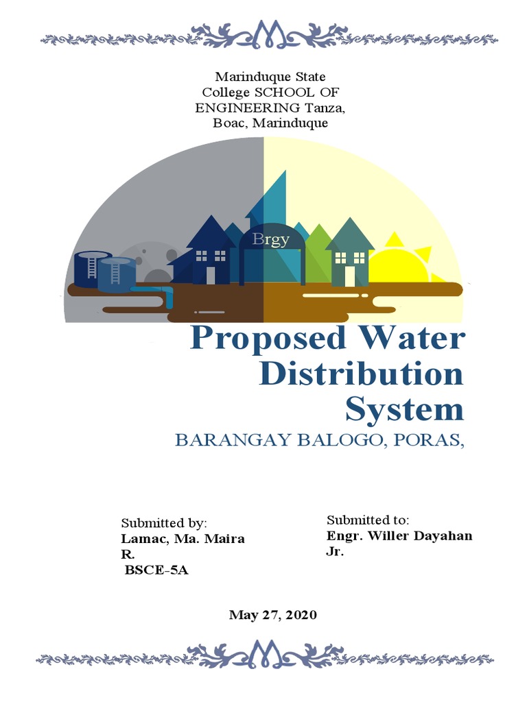 Water Work System Sample Proposal | PDF | Water | Water Supply Network