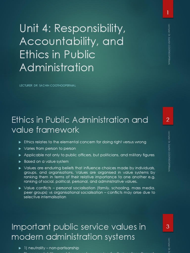 Unit 4 New | PDF | Accountability | Socialization