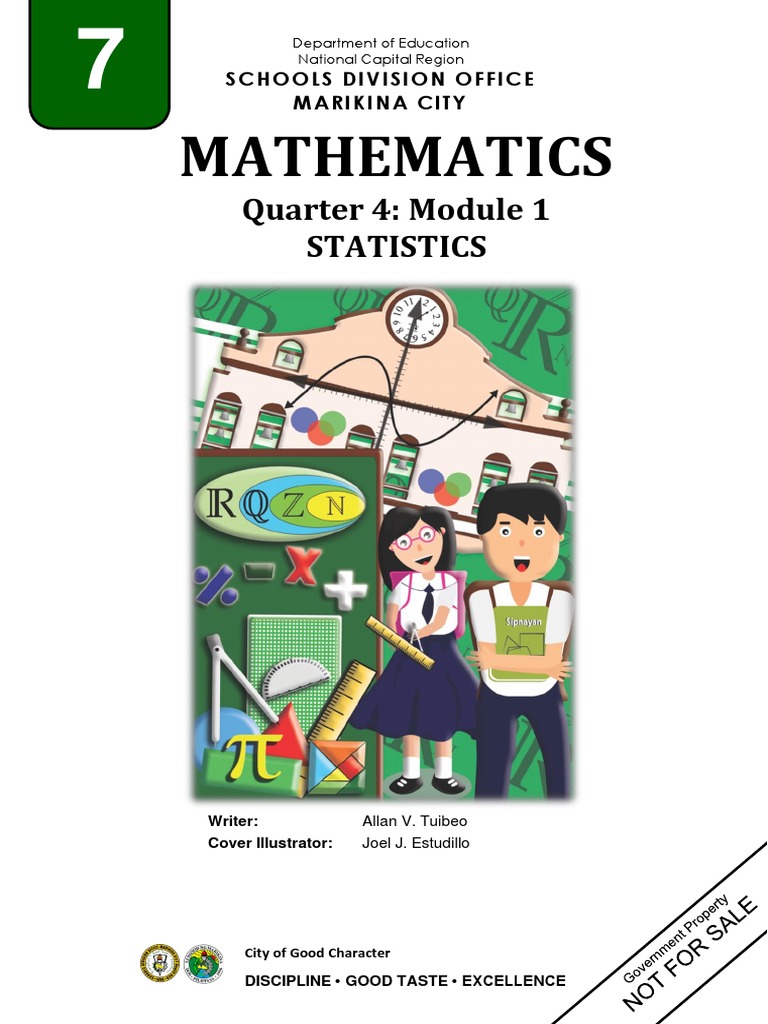 Math GR7 Qtr4-Module-1 PDF | PDF | Statistics | Sampling (Statistics)