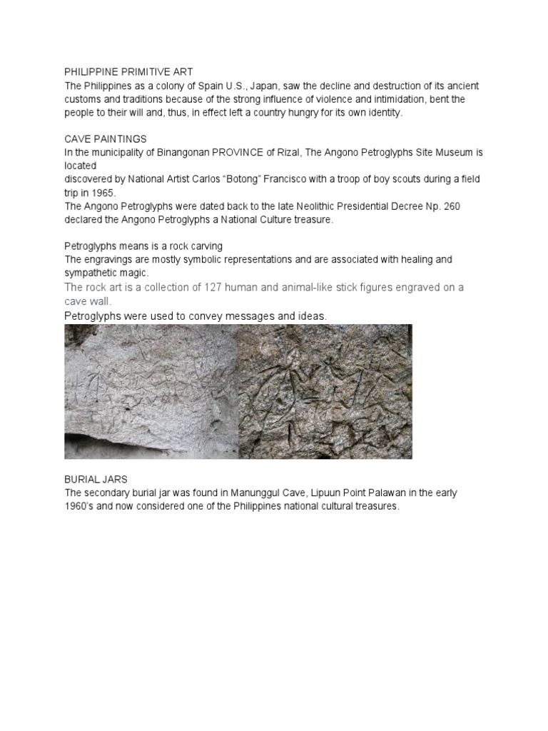 Philippine Primitive Art - Burial Jars (Chie) | PDF | Social Science ...