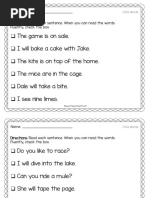 VCCV Words List for 3rd Graders | PDF