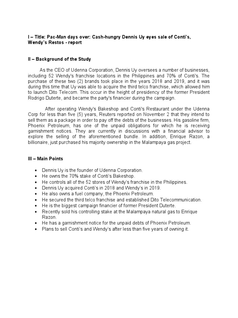 Case Study Group 2 Complete | PDF