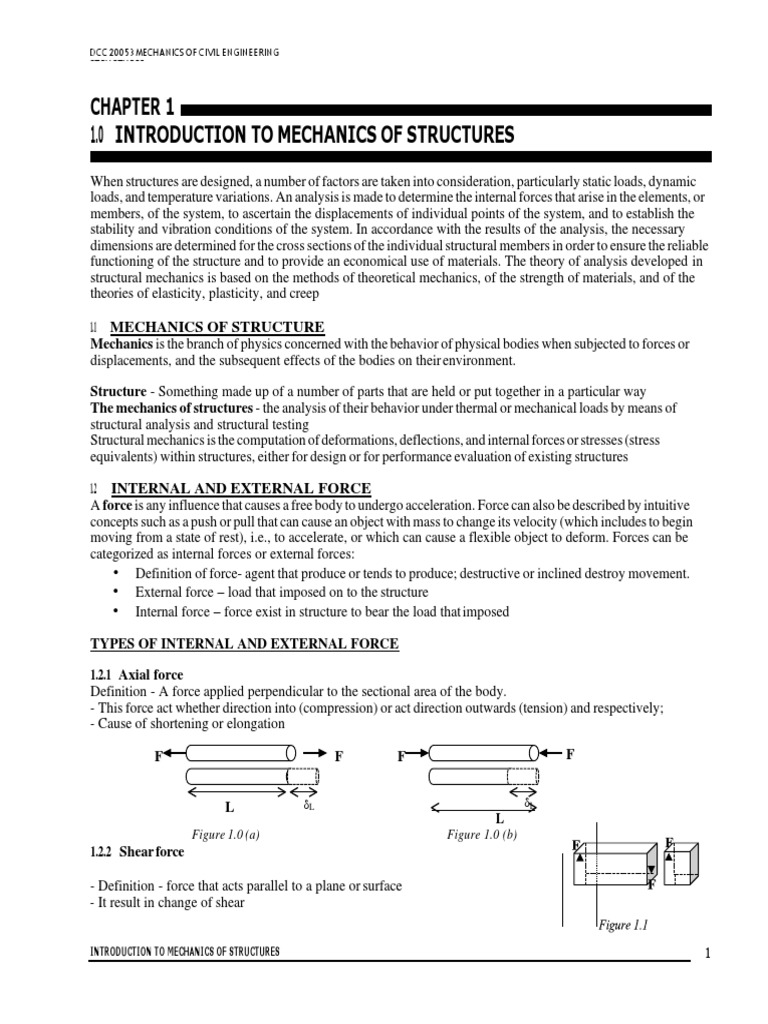 Chapter 1 - Introduction PDF | PDF | Pressure | Force Chapter 1 - Introduction PDF | PDF | Pressure | Force