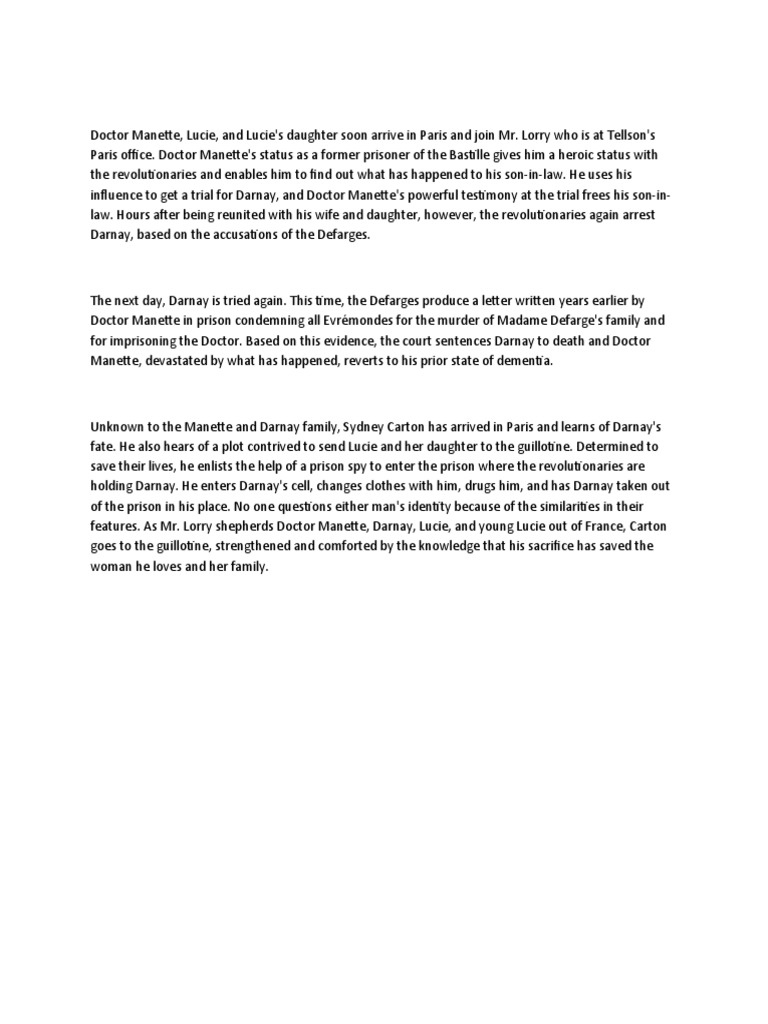 Doctor Manette | PDF