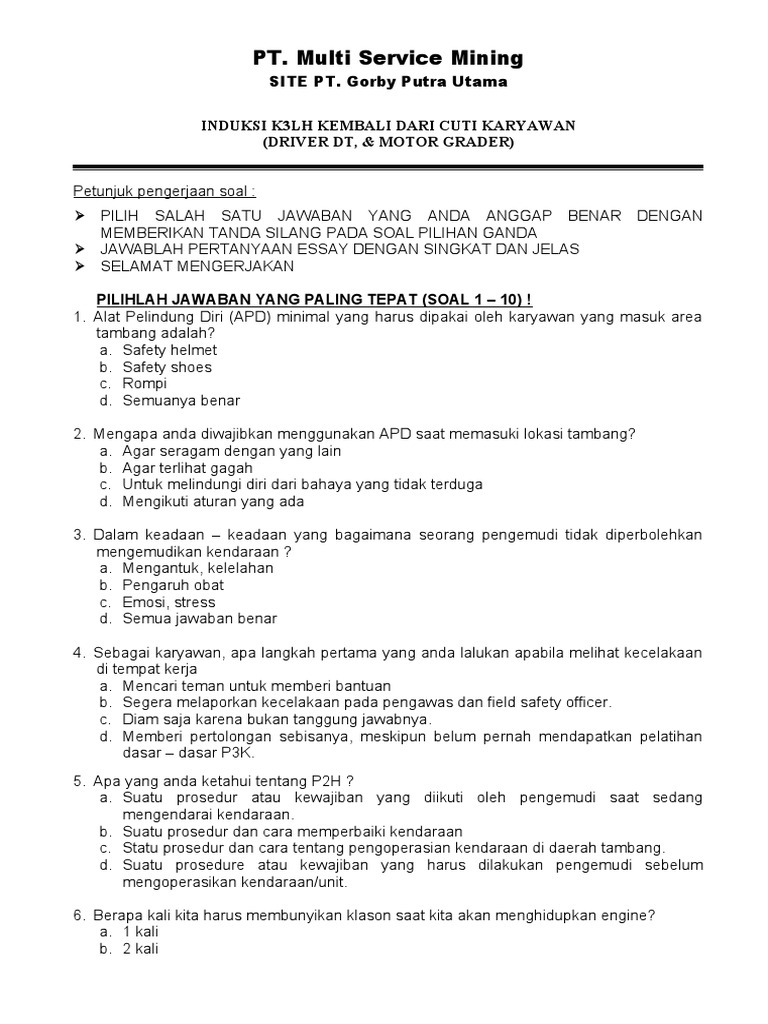 Induksi Opt - DT &MTR GRD | PDF